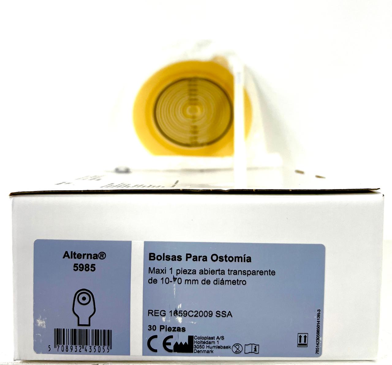 Alterna Bolsa Drenable Trasparente Sistema de 1 Pieza Coloplast - Estima